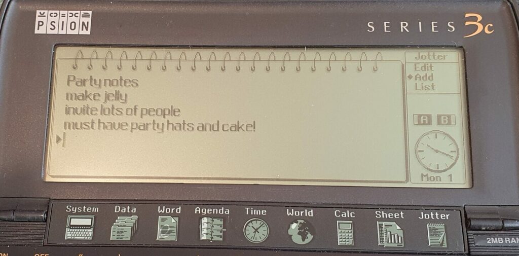 Psion Series 3/3a/3c/3mx – BohemianCave